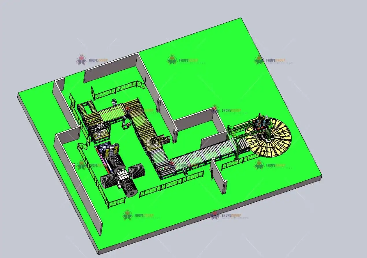 Title: Copper Coil Packing Line: High Reliability, OD 1000mm Horizontal ...
