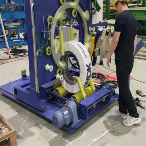 Tire Packing Machine – coil tilter